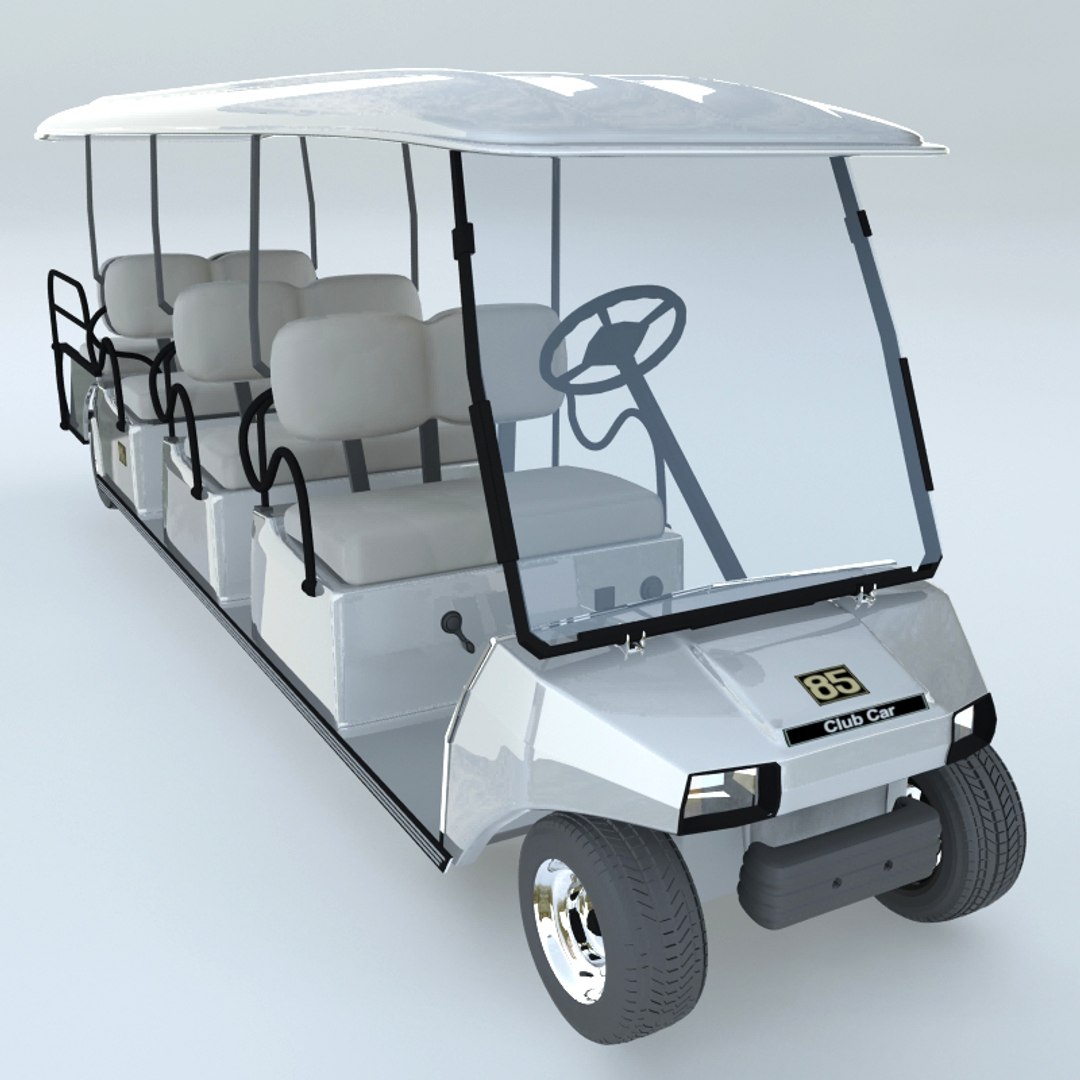 Club Car Villager 8 3d Max