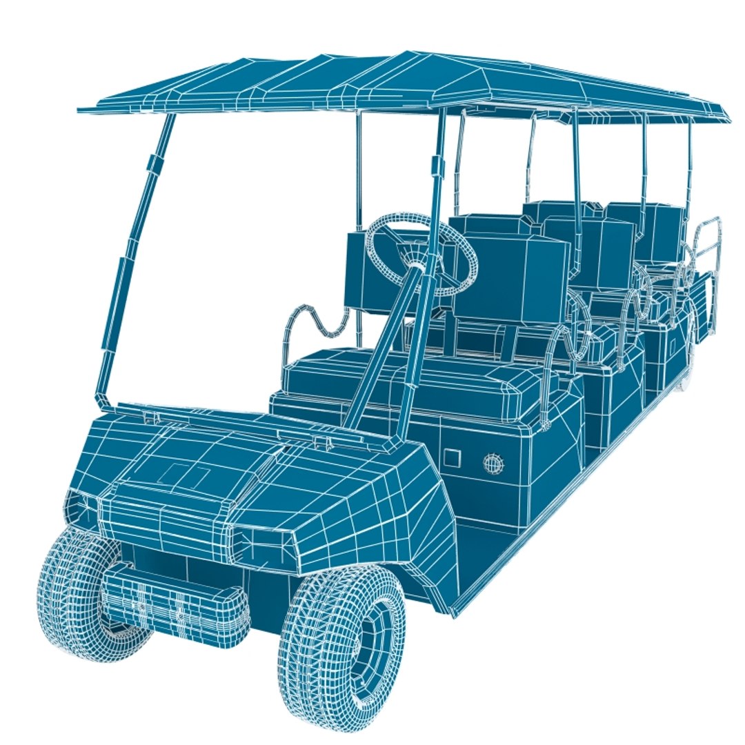 Club Car Villager 8 3d Max