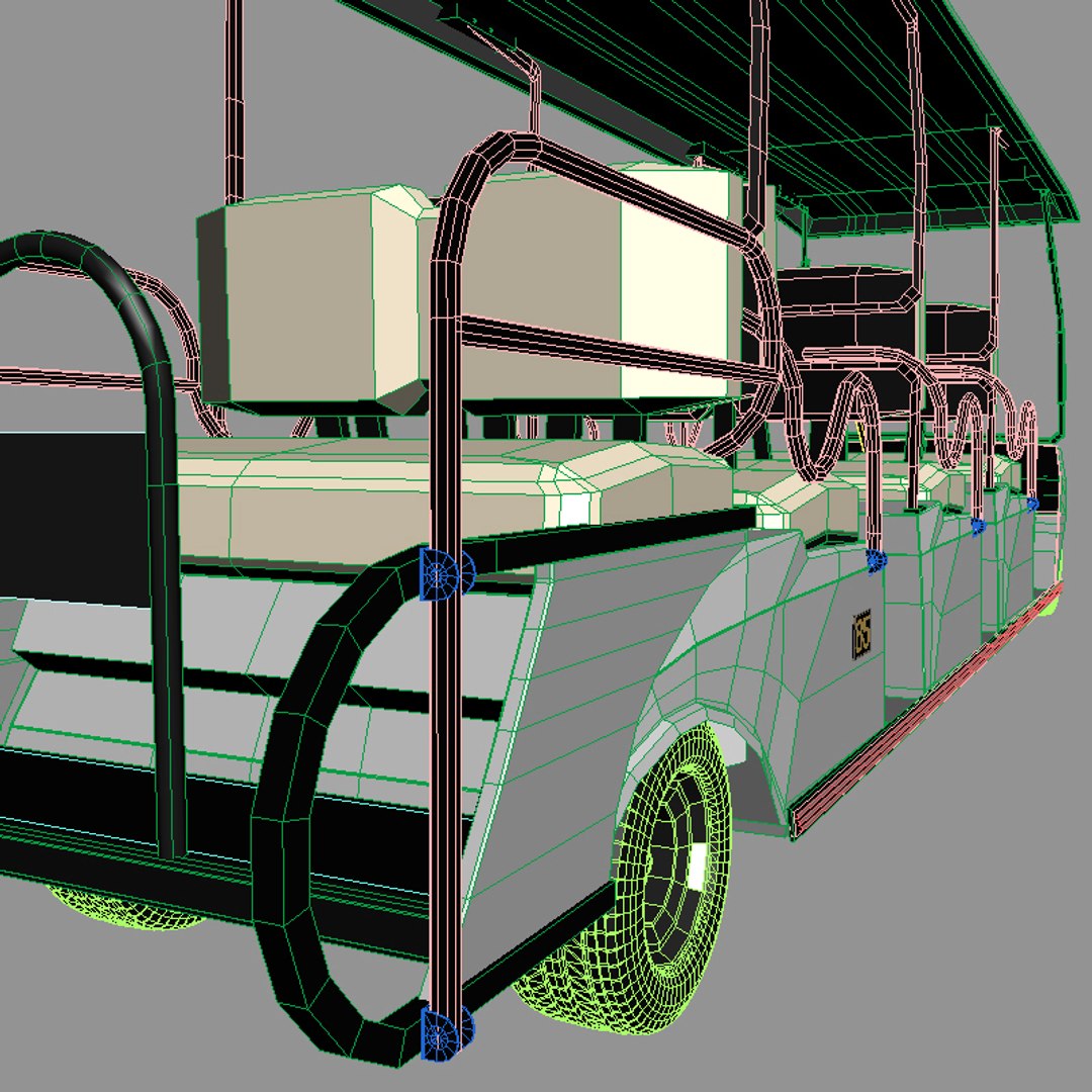 Club Car Villager 8 3d Max