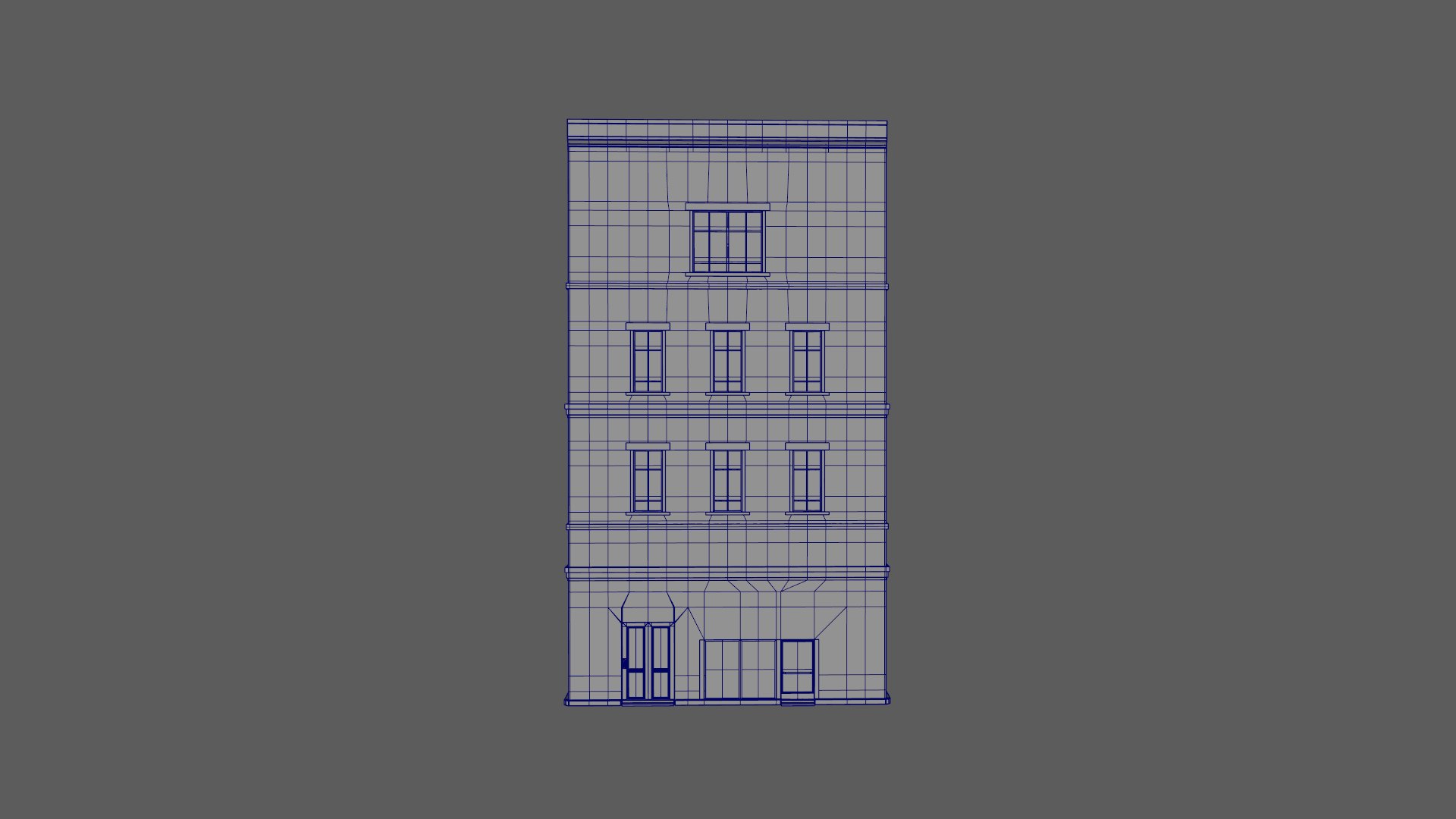 Generic Building 02 3D - TurboSquid 2515945