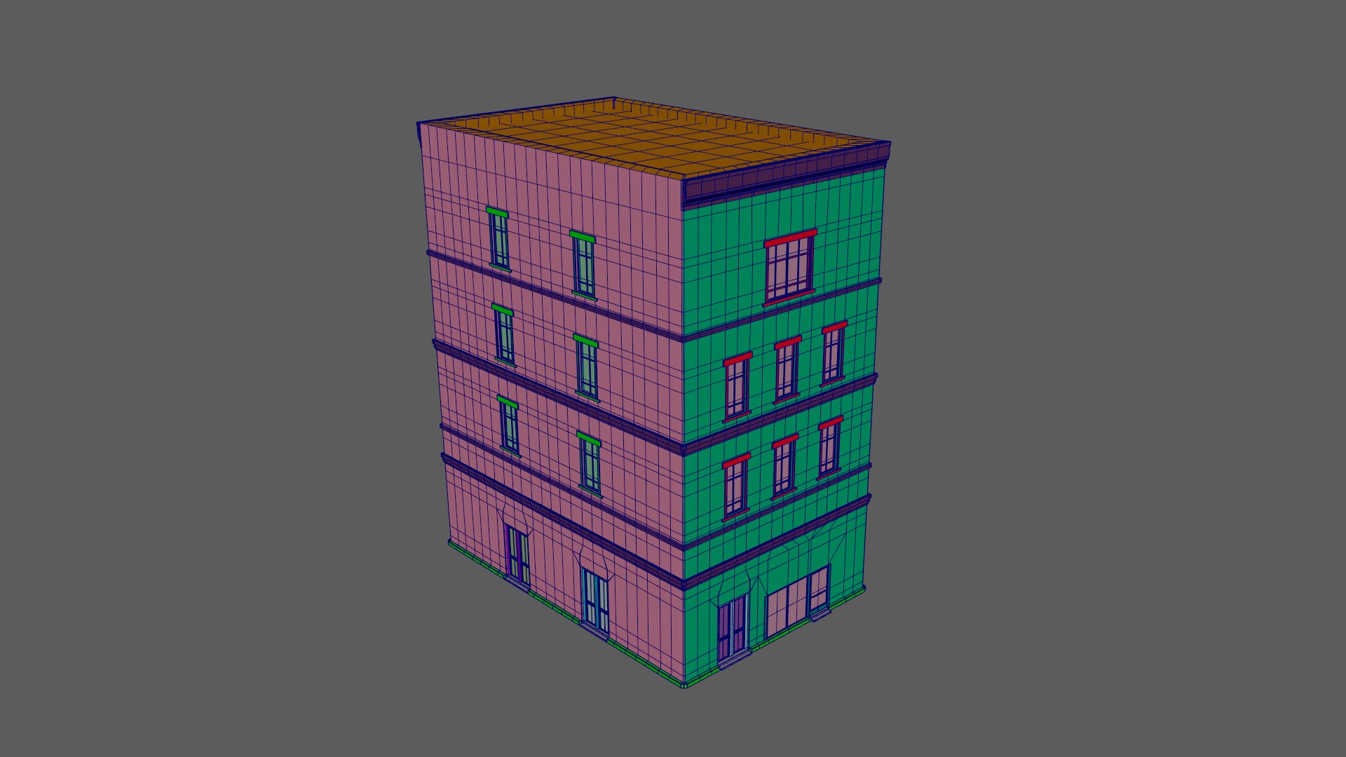 Generic Building 02 3D - TurboSquid 2515945
