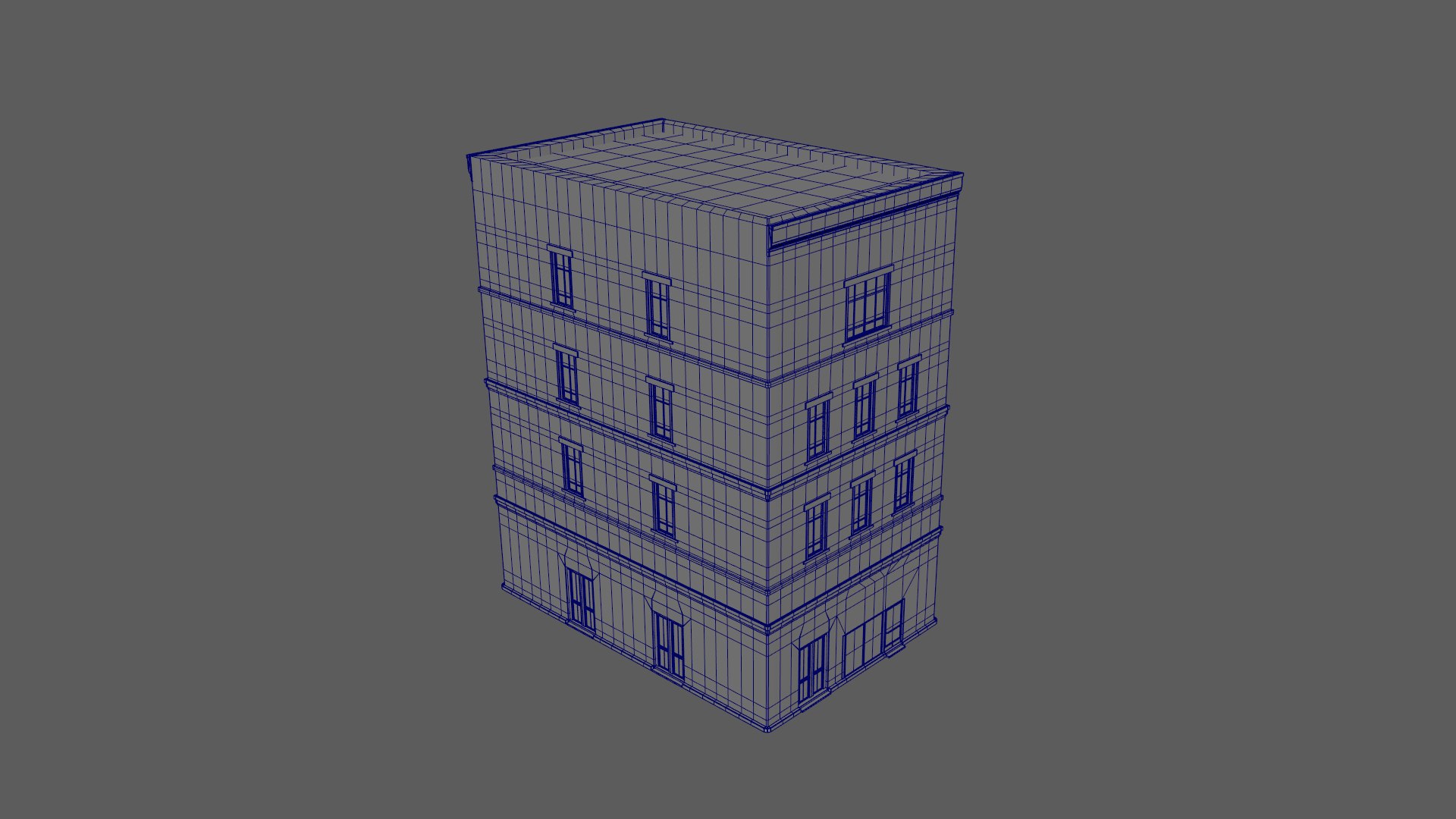 Generic Building 02 3D - TurboSquid 2515945