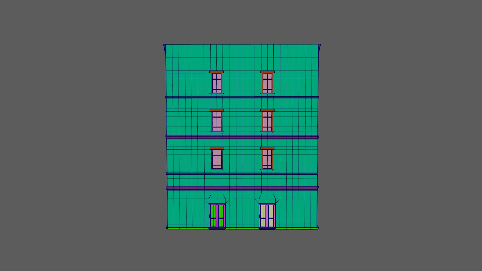 Generic Building 02 3D - TurboSquid 2515945