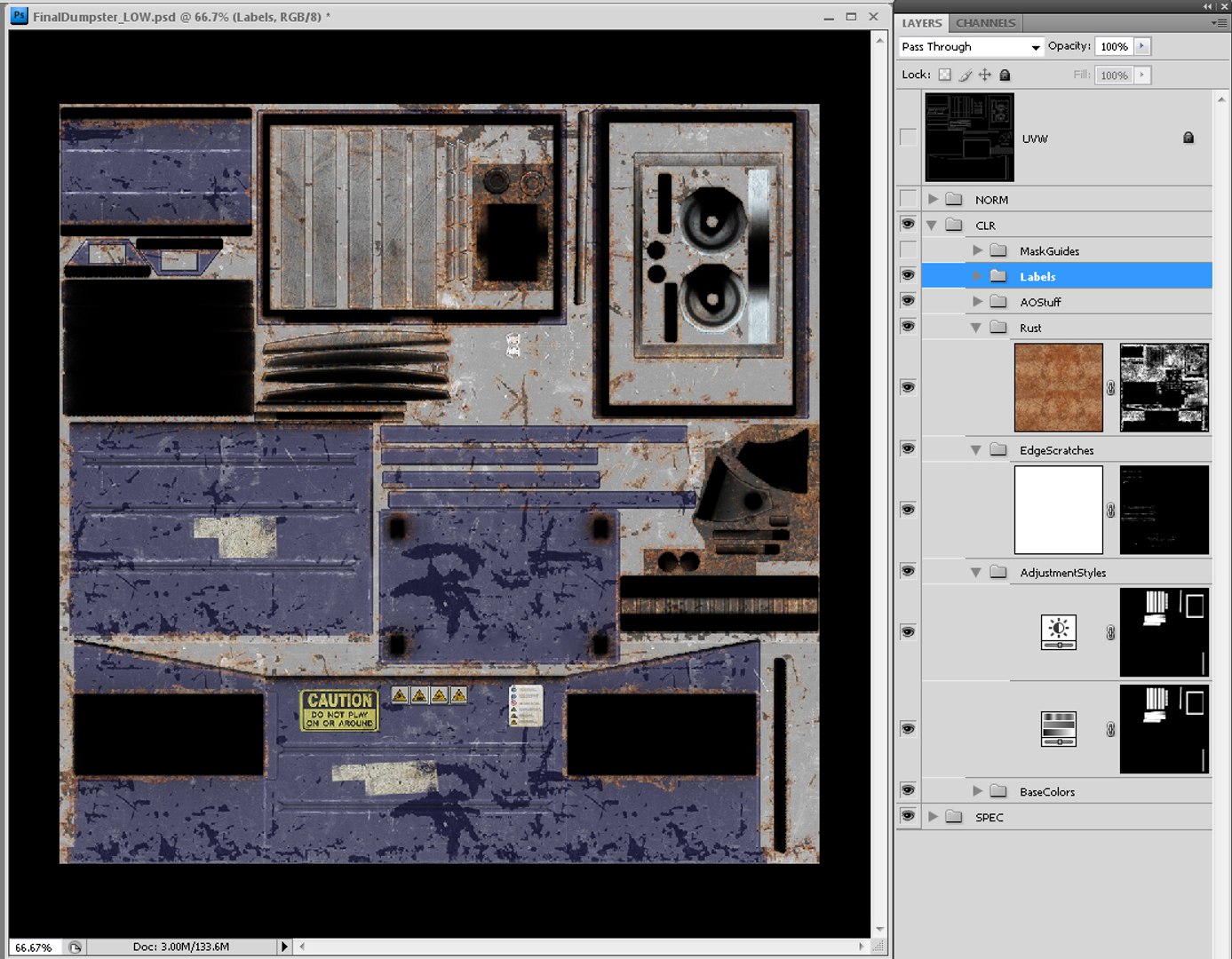 Max Dumpsters Normal Maps