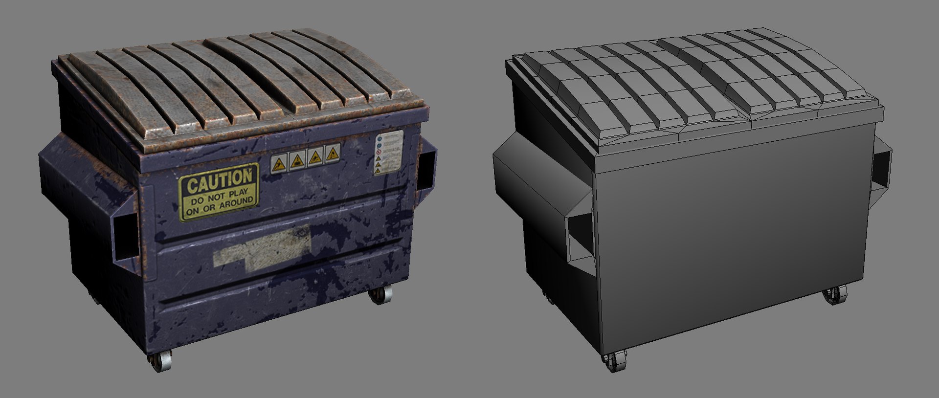Max Dumpsters Normal Maps