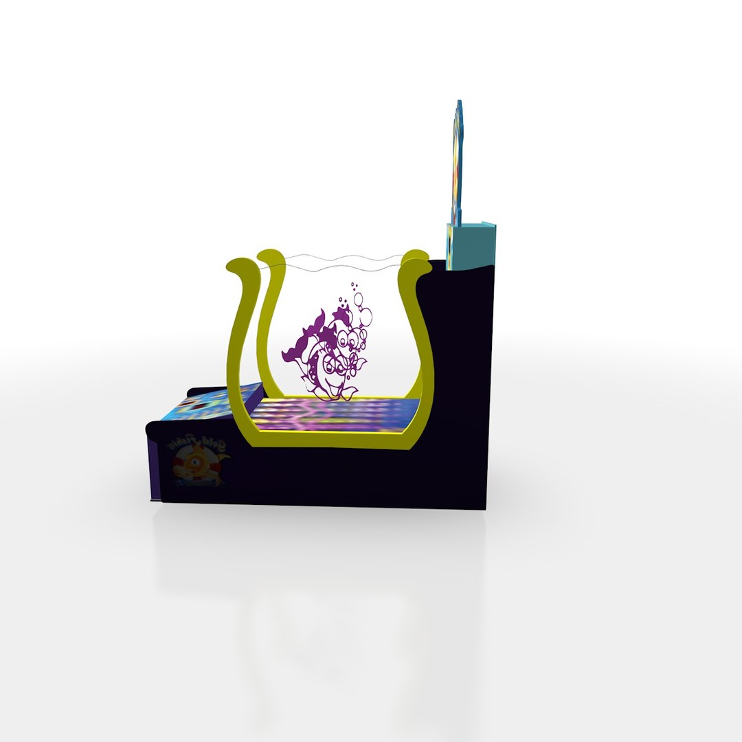 3D Model Gold Fishin Arcade - TurboSquid 1276616