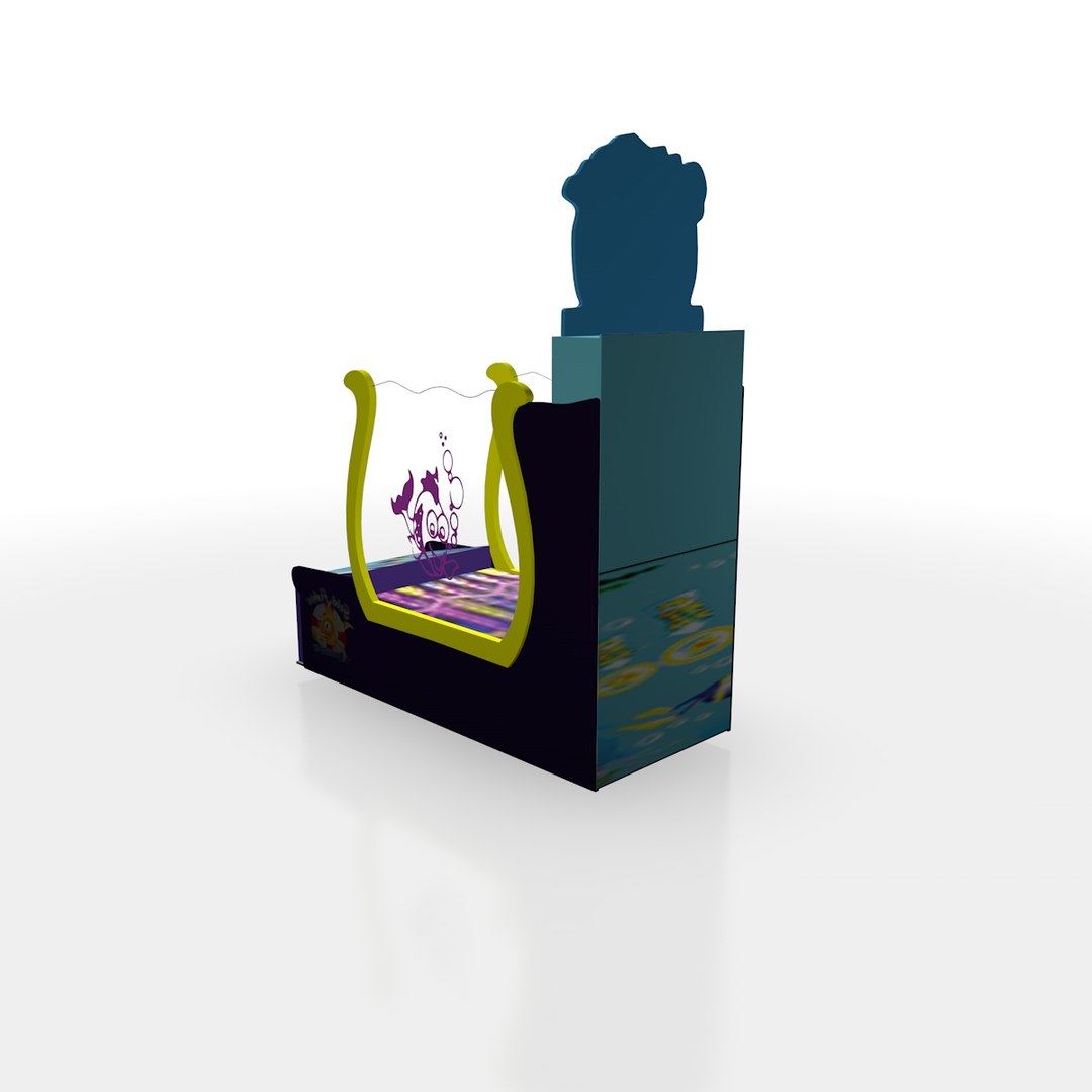 3D Model Gold Fishin Arcade - TurboSquid 1276616