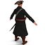 3d Model Pirate Rigged