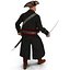 3d Model Pirate Rigged