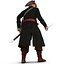 3d Model Pirate Rigged