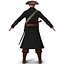 3d Model Pirate Rigged