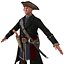3d Model Pirate Rigged