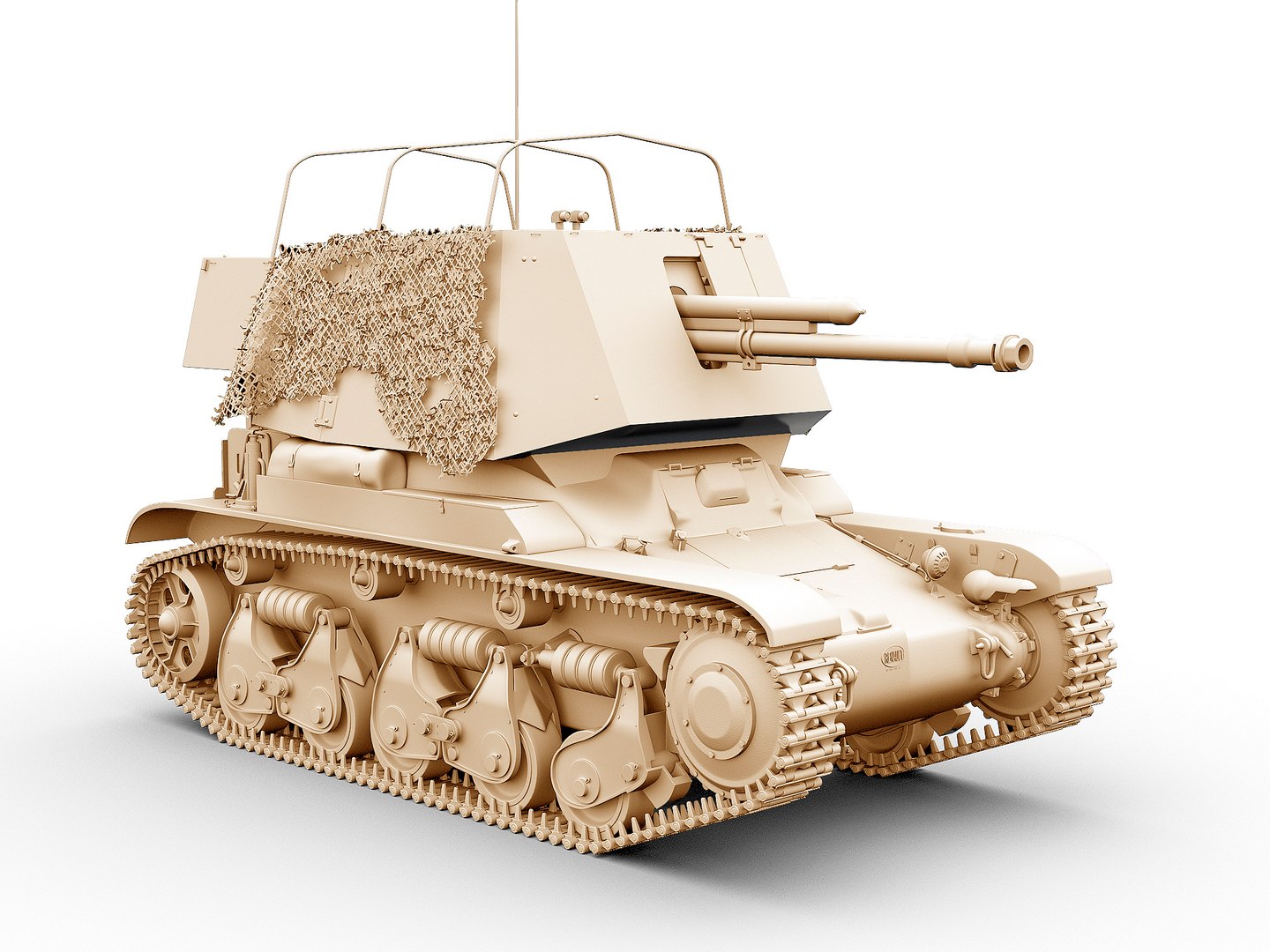 3D Model Panzerjager 35R - TurboSquid 2147433