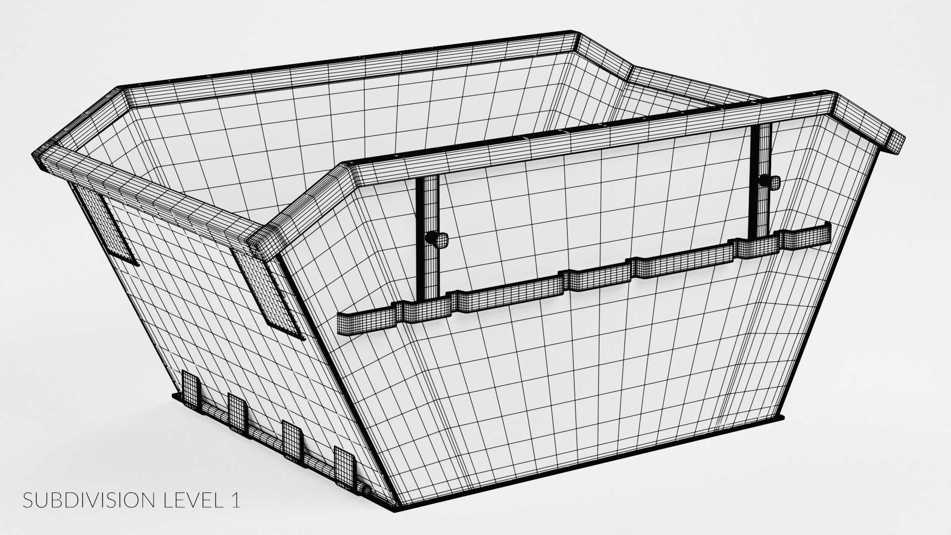 3D Skip Contains 1 - TurboSquid 1592555