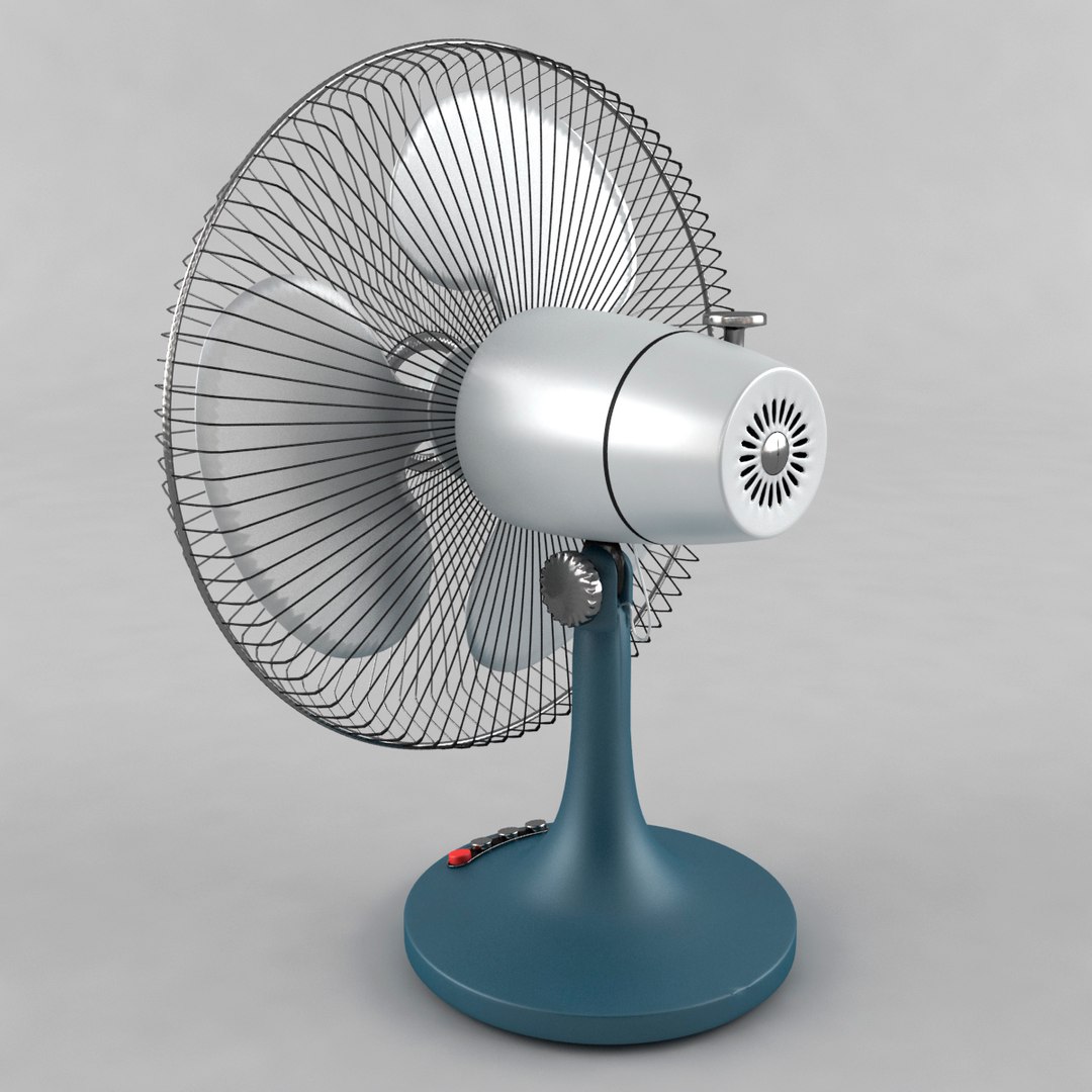 Table Fan 3D | 1142952 | TurboSquid