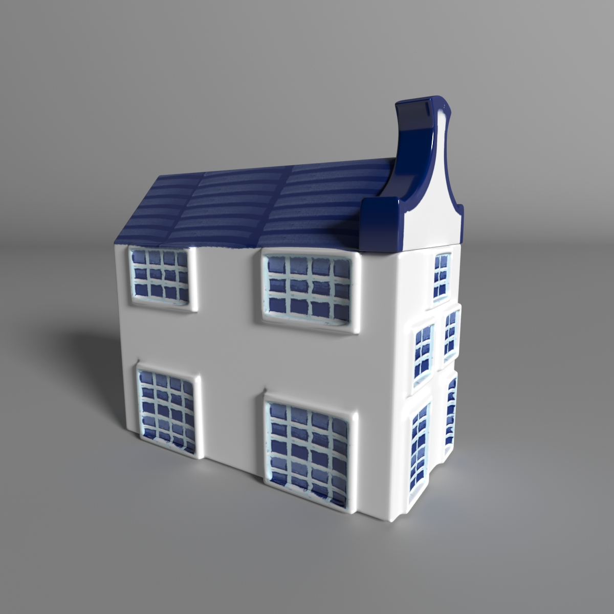 3D klm delft blue house model - TurboSquid 1335479