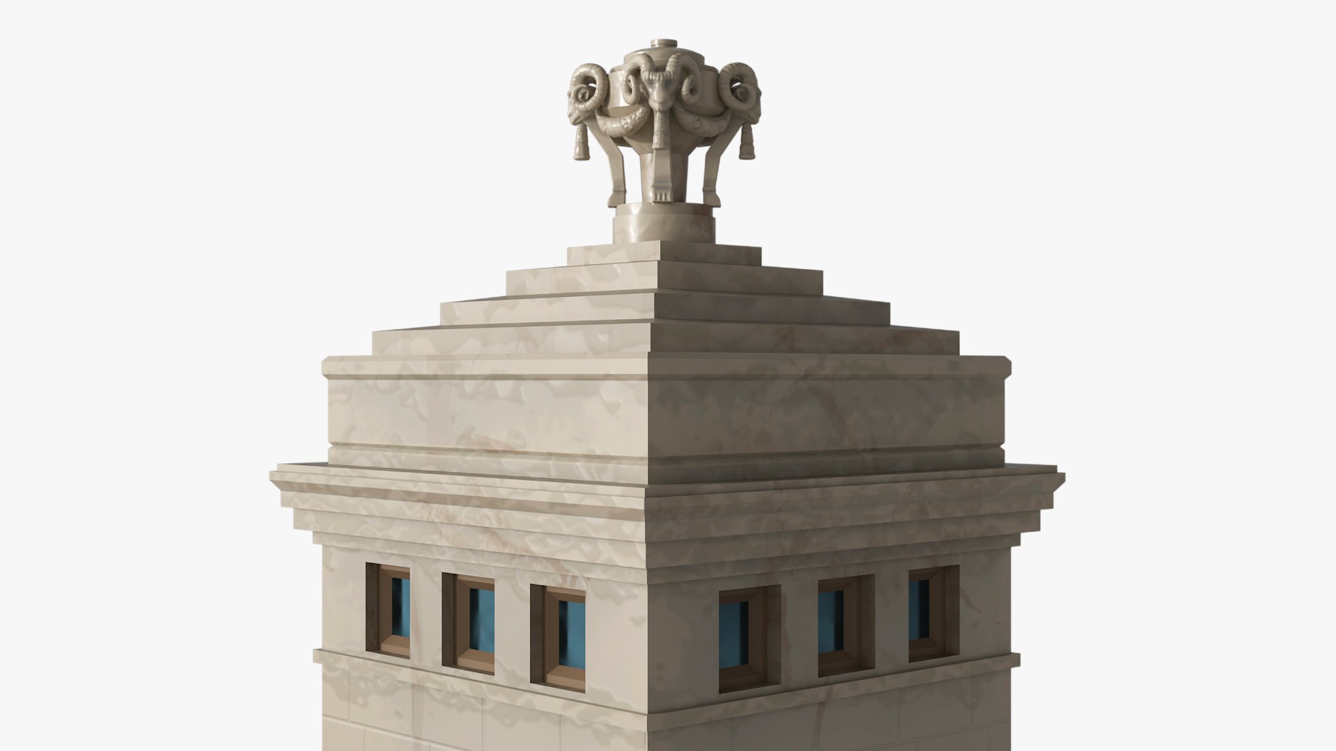 3D Chicago Drawbridge Lowered - TurboSquid 2283322