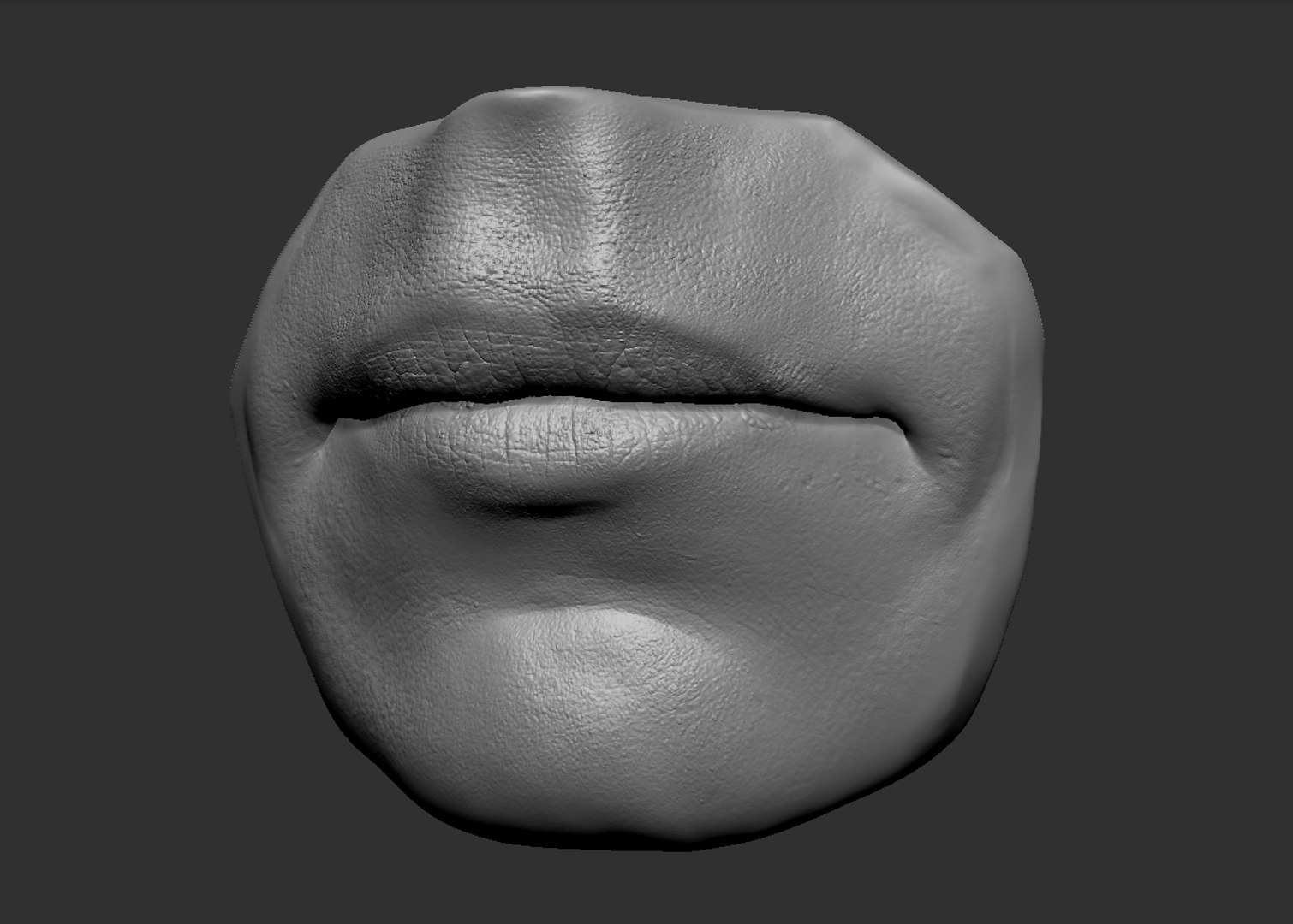 3d Model Head Parts Lips