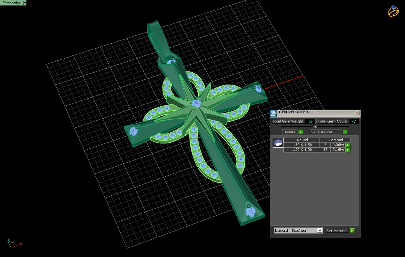 Cross star 3D - TurboSquid 1490811