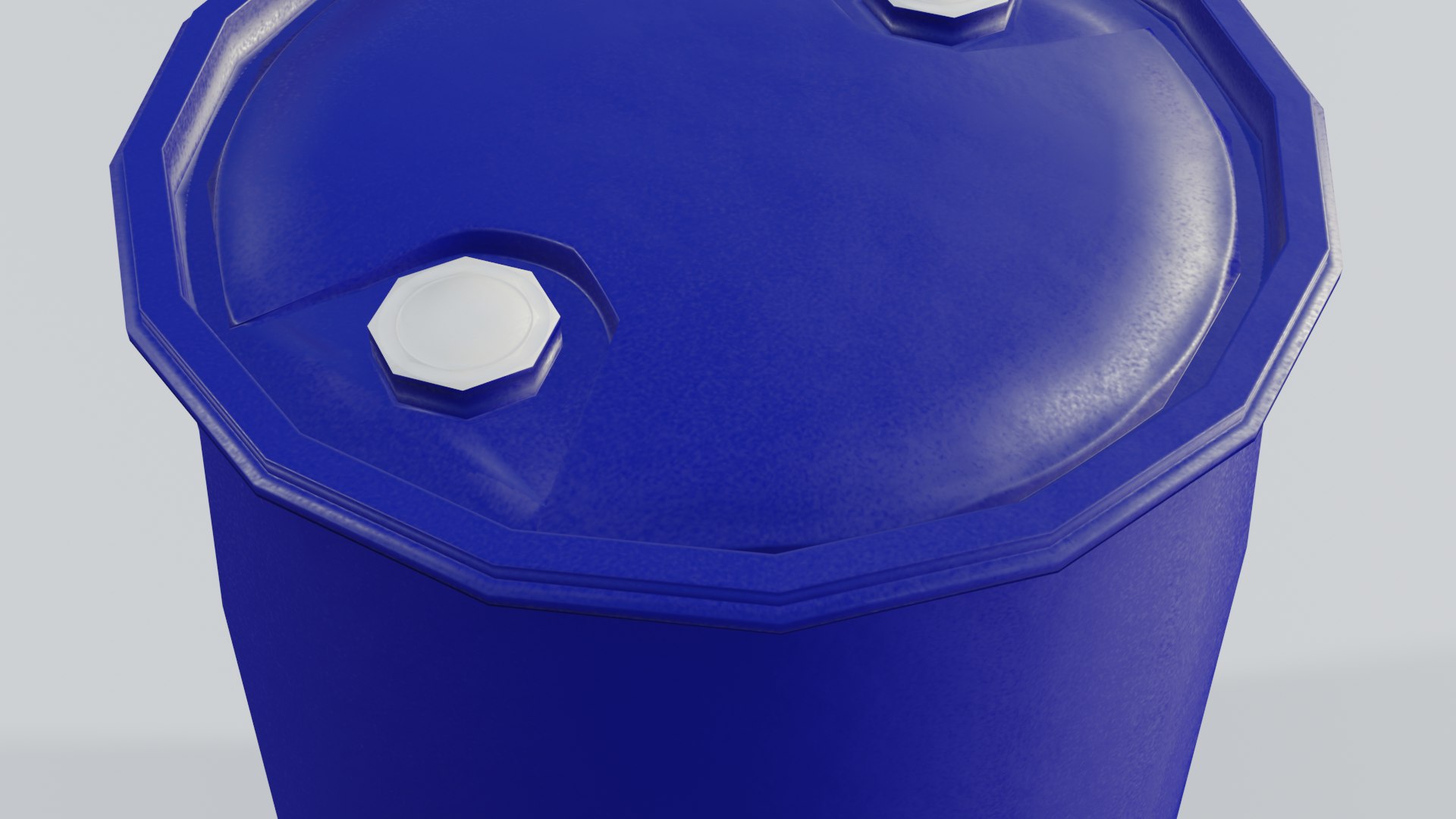 3D Plastic Tight Head Drum 30L - TurboSquid 2357330