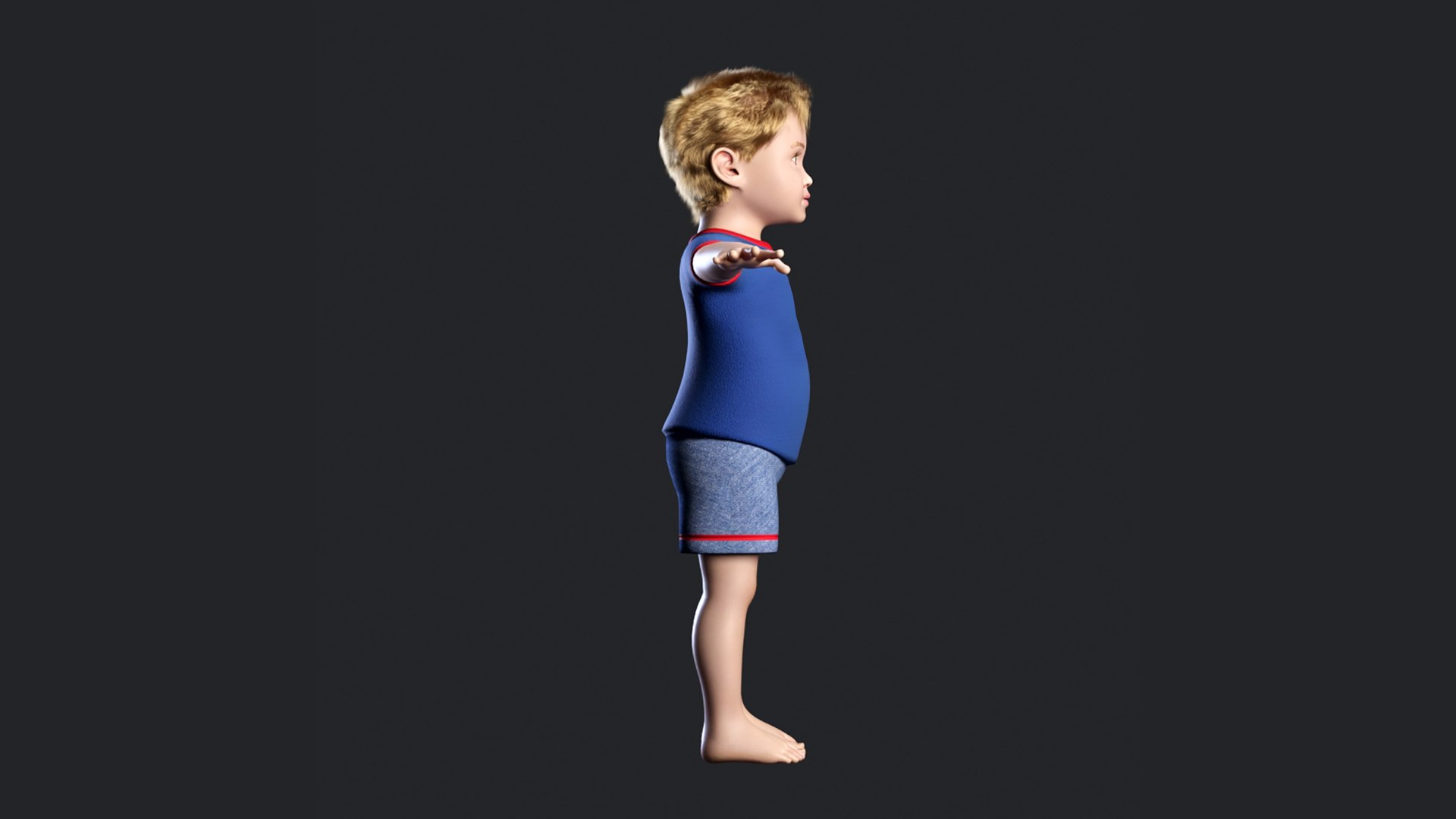3D Boy Rig Model - TurboSquid 1410686