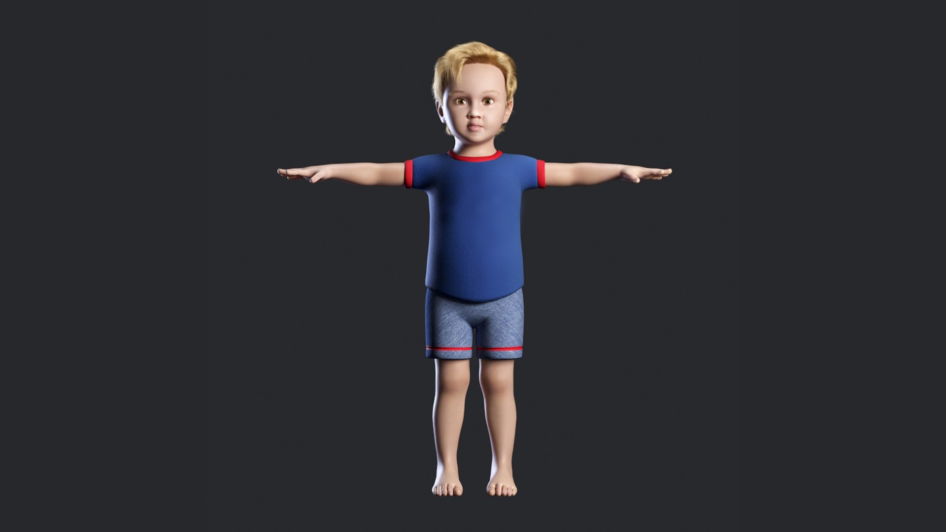 3D Boy Rig Model - TurboSquid 1410686