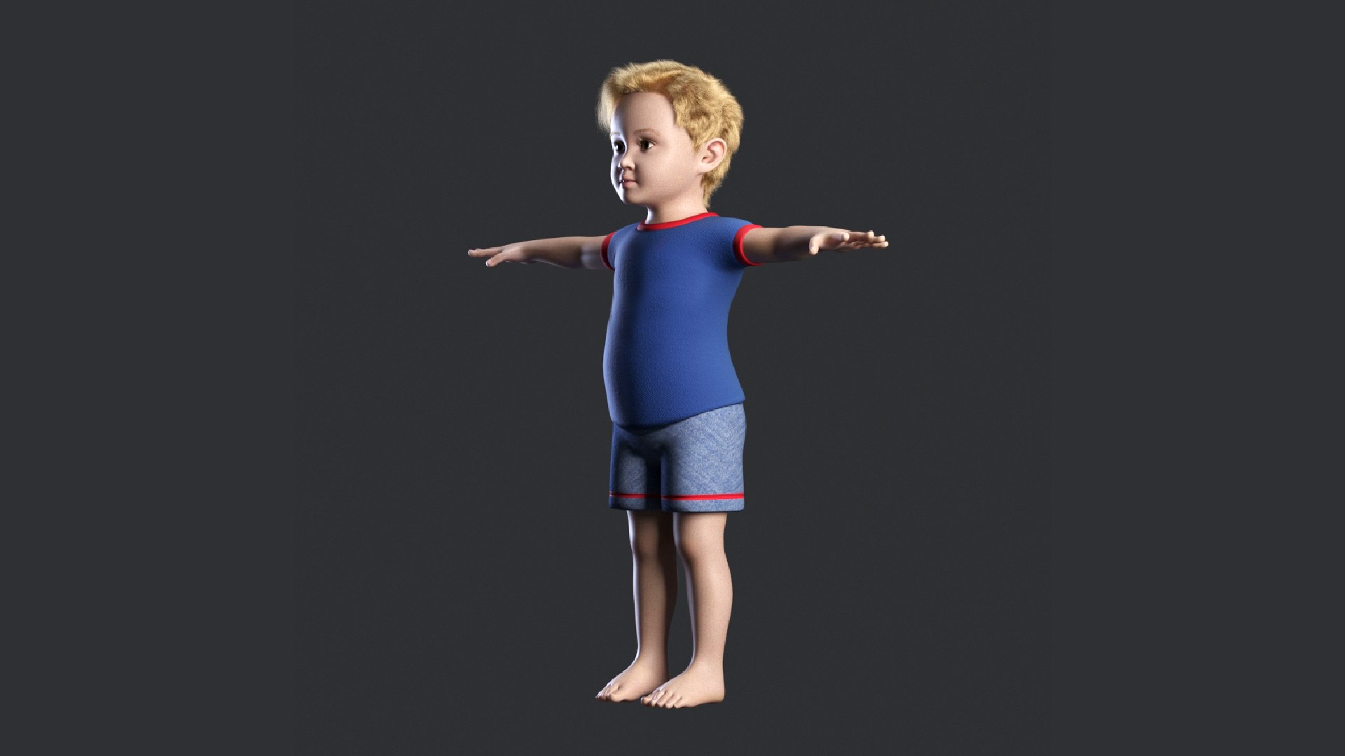 3D Boy Rig Model - TurboSquid 1410686