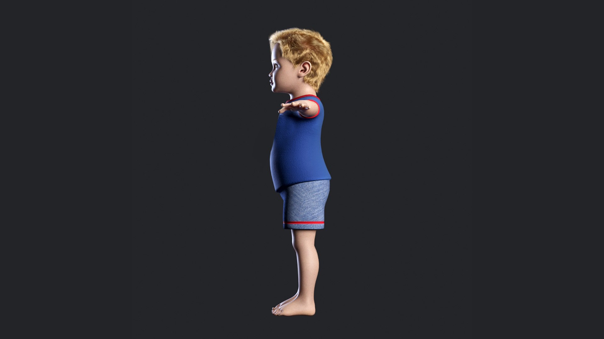 3D Boy Rig Model - TurboSquid 1410686