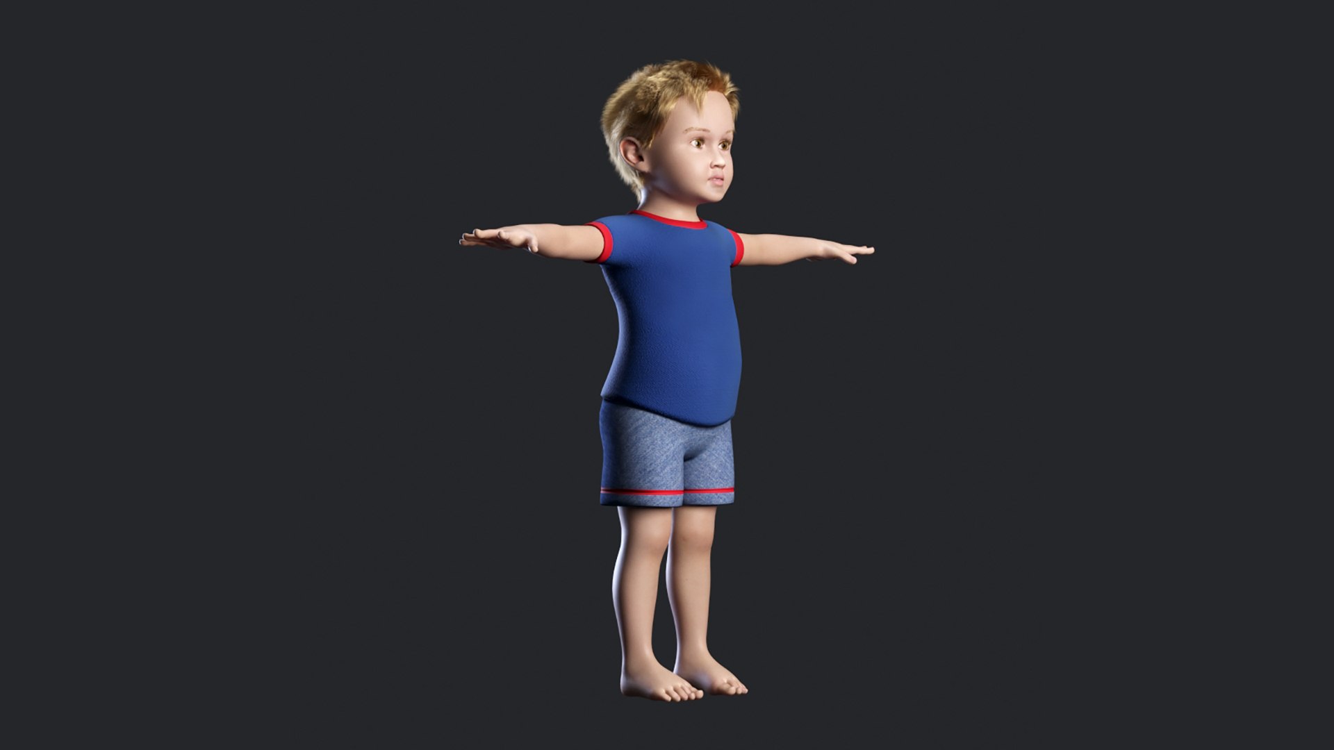 3D Boy Rig Model - TurboSquid 1410686