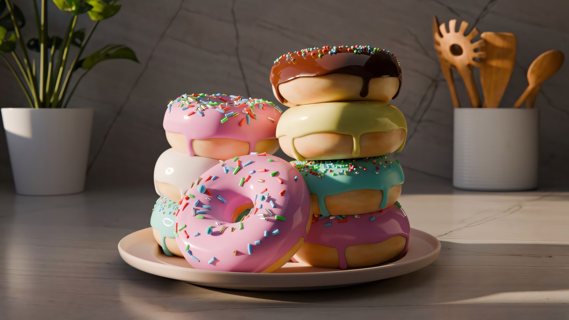 3D Realstic Donut Model - TurboSquid 2324614