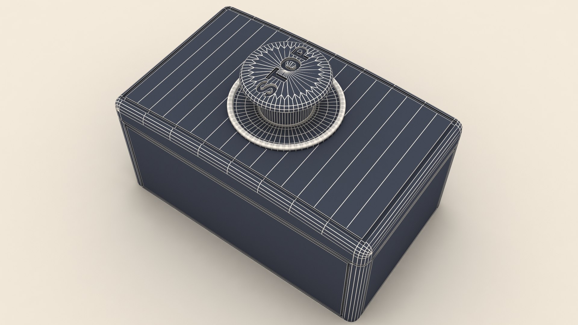 Emergency Panic Button 3D Model - TurboSquid 1538045
