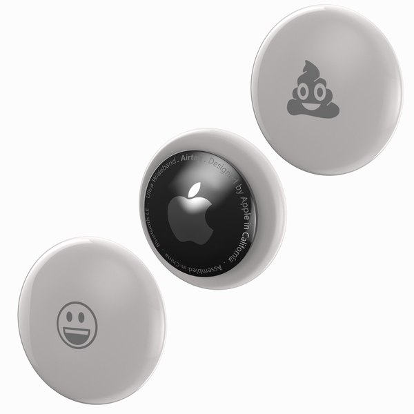 modelo 3d Colección Apple AirTag - TurboSquid 2255484