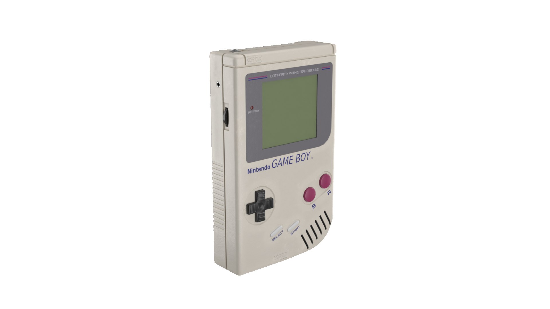 Game Boy Nintendo Video Game Console Model - TurboSquid 2187470