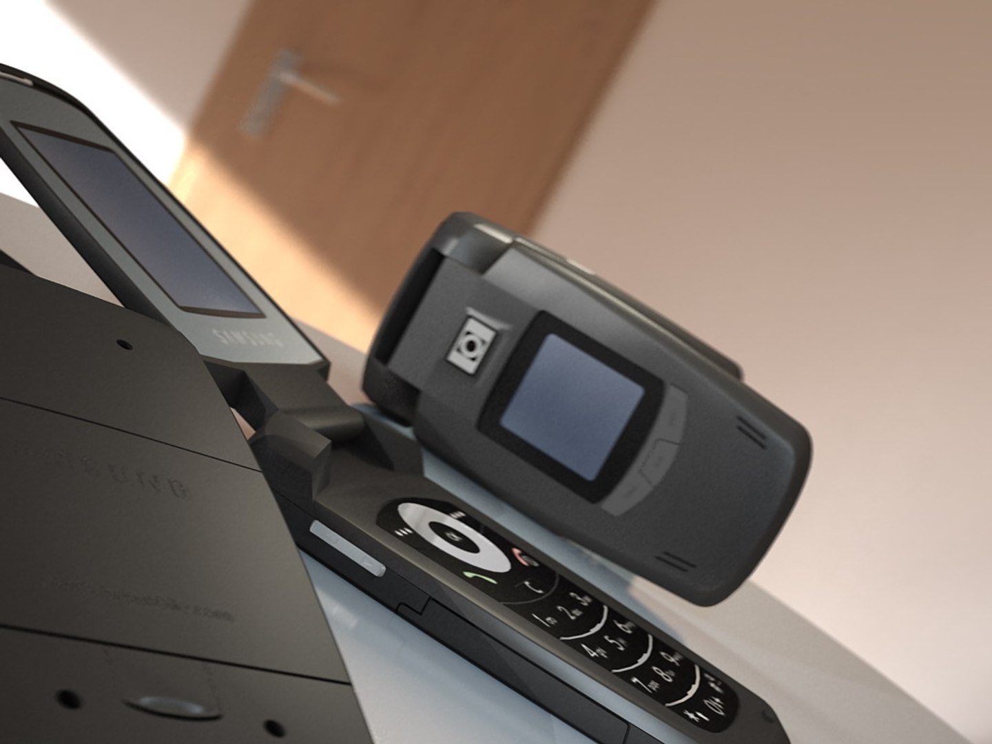 3d Model Samsung Sgh-e780