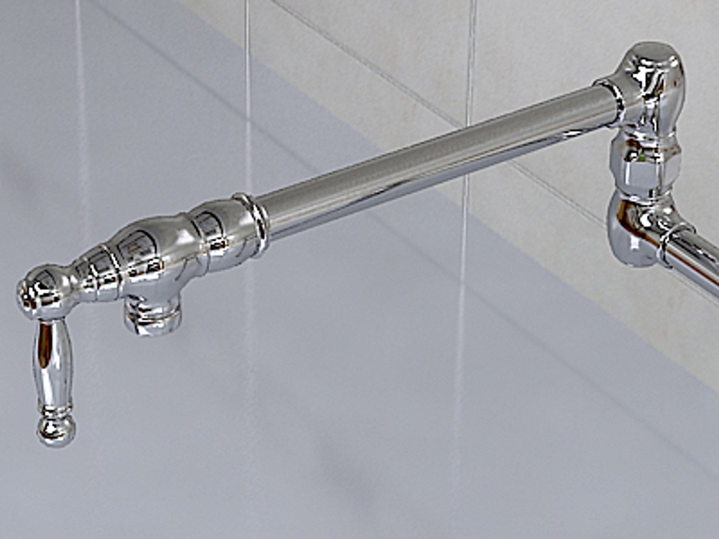 Realistic Brasstech 9484 3d Max