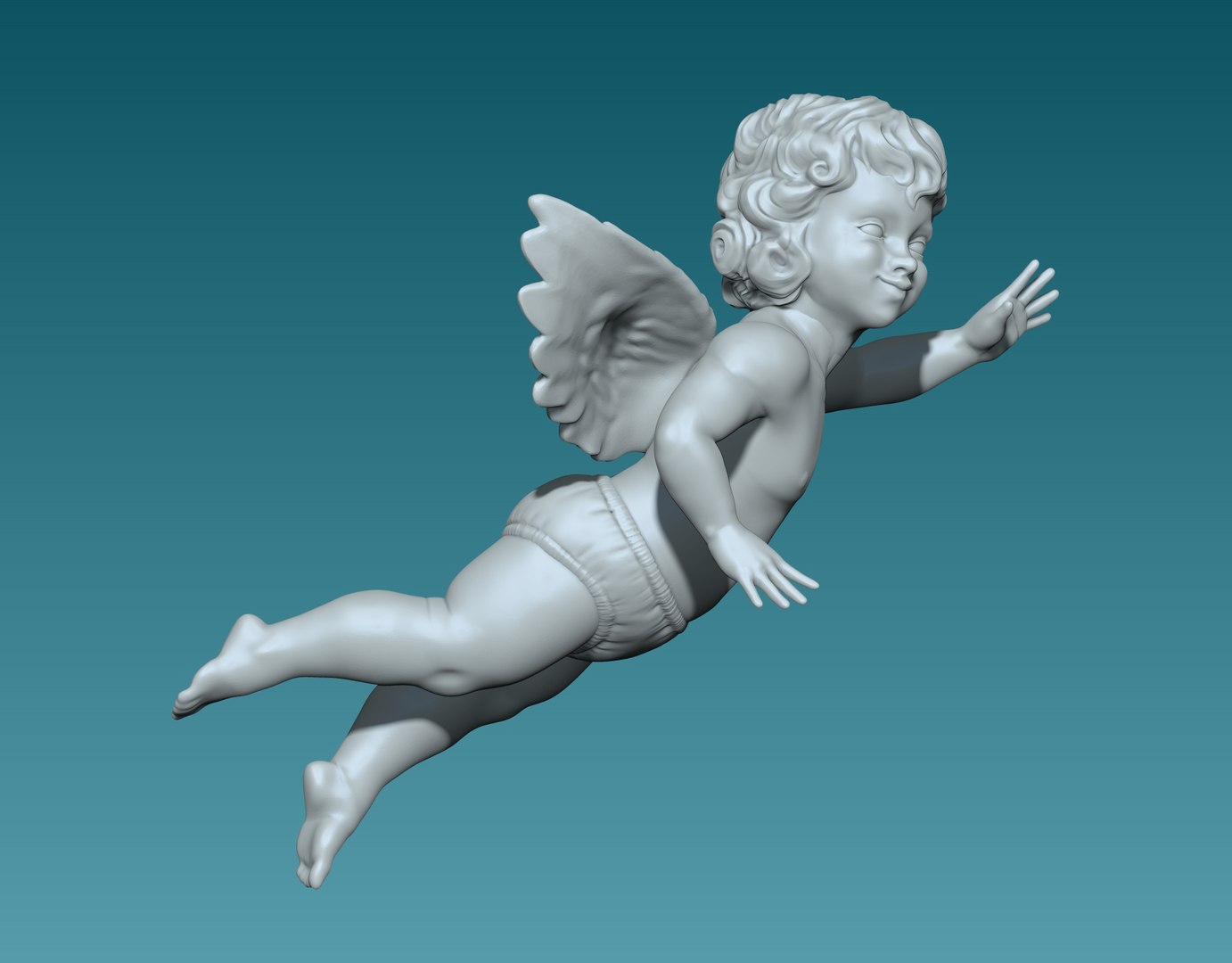 Angel 3D Model - TurboSquid 1990357
