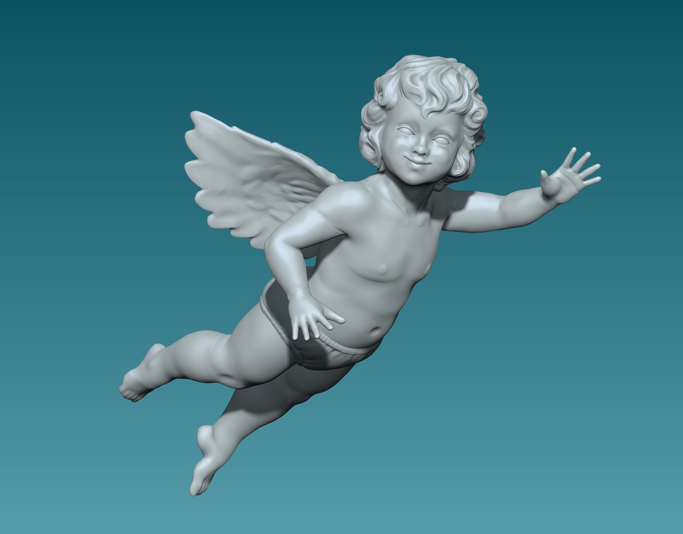 Angel 3d Model Turbosquid 1990357