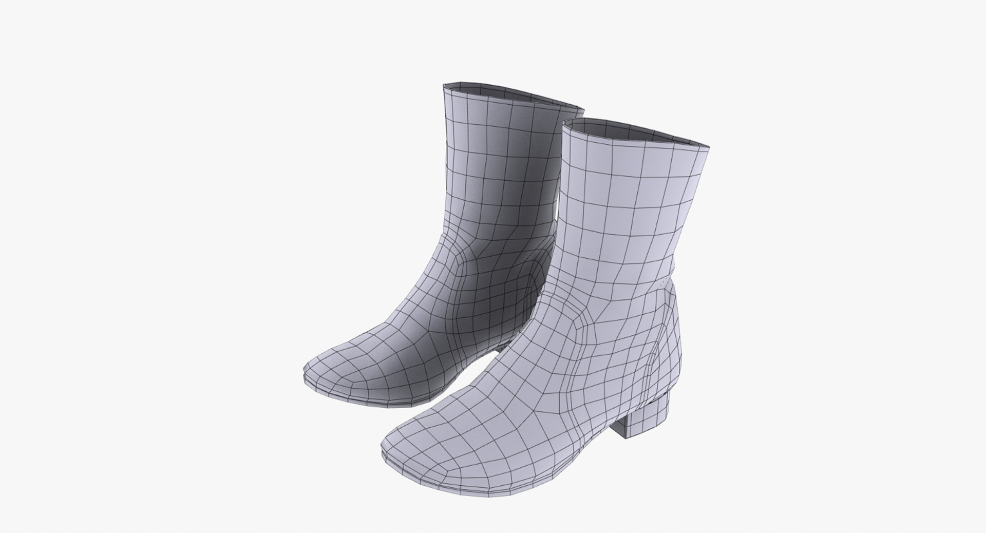 Womens Boot 3D Model - TurboSquid 1432962