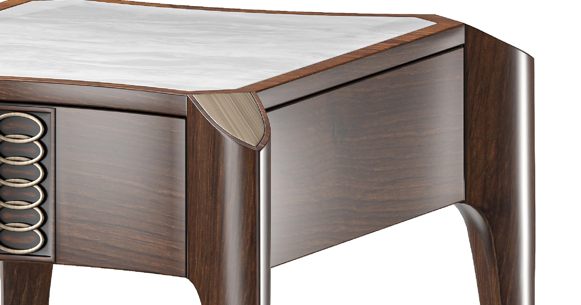 Caracole Side Coffee Table 3D Model - TurboSquid 2188053