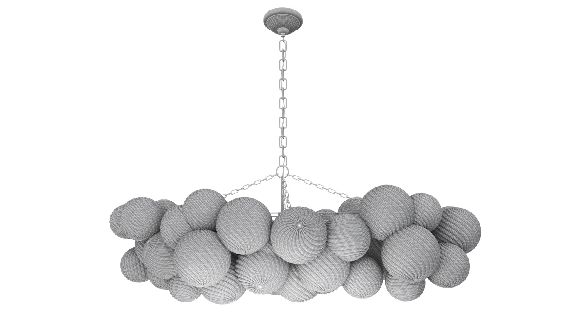Talia Medium Linear Chandelier 3D Model - TurboSquid 1954206