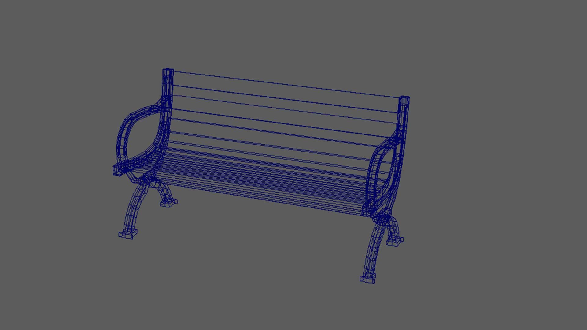 Wooden Bench 3D Model 3D Model - TurboSquid 2289360