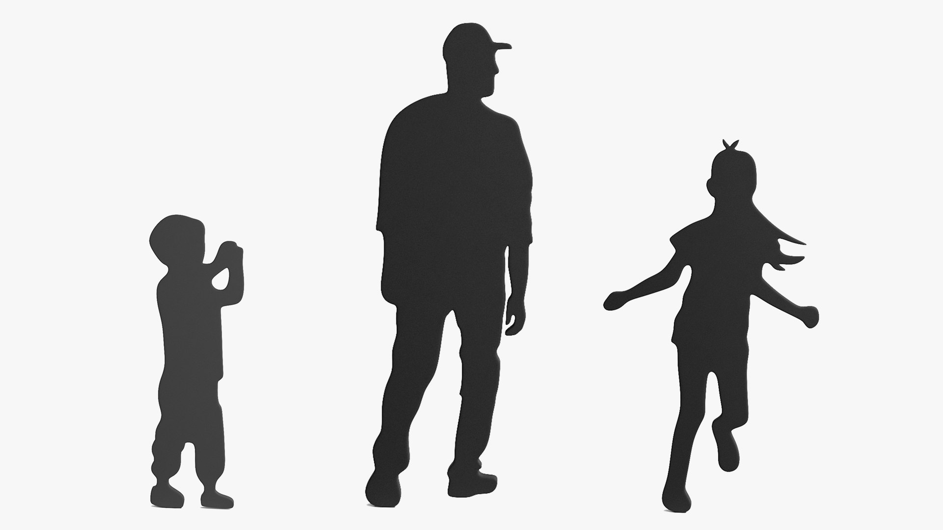 3D People Silhouettes Collection 2 Model - TurboSquid 2237541