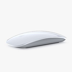 3d model of apple magic mouse modeled