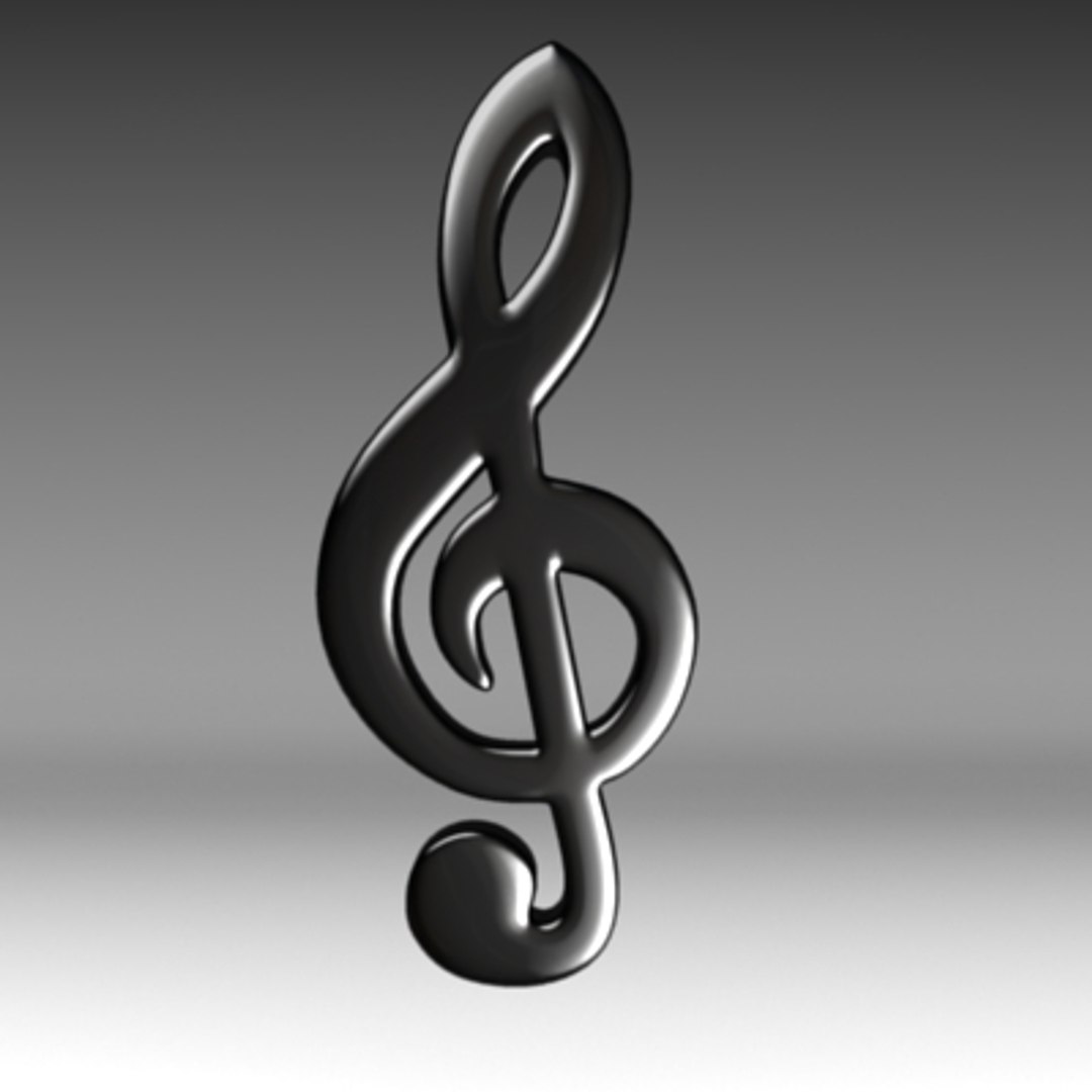 Musical Symbols 3d 3ds