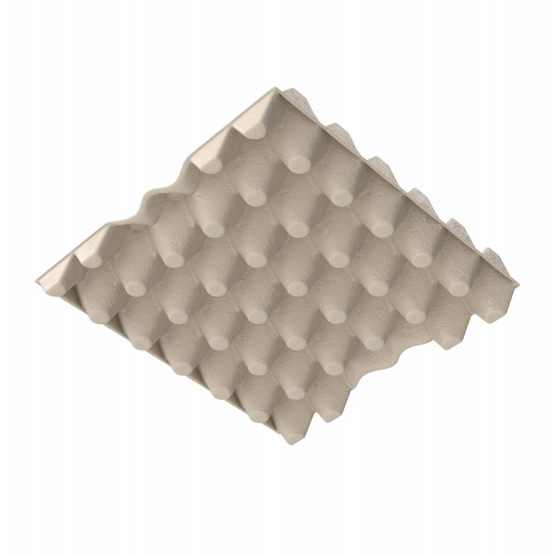 Egg Carton With Eggs 3D - TurboSquid 2205884