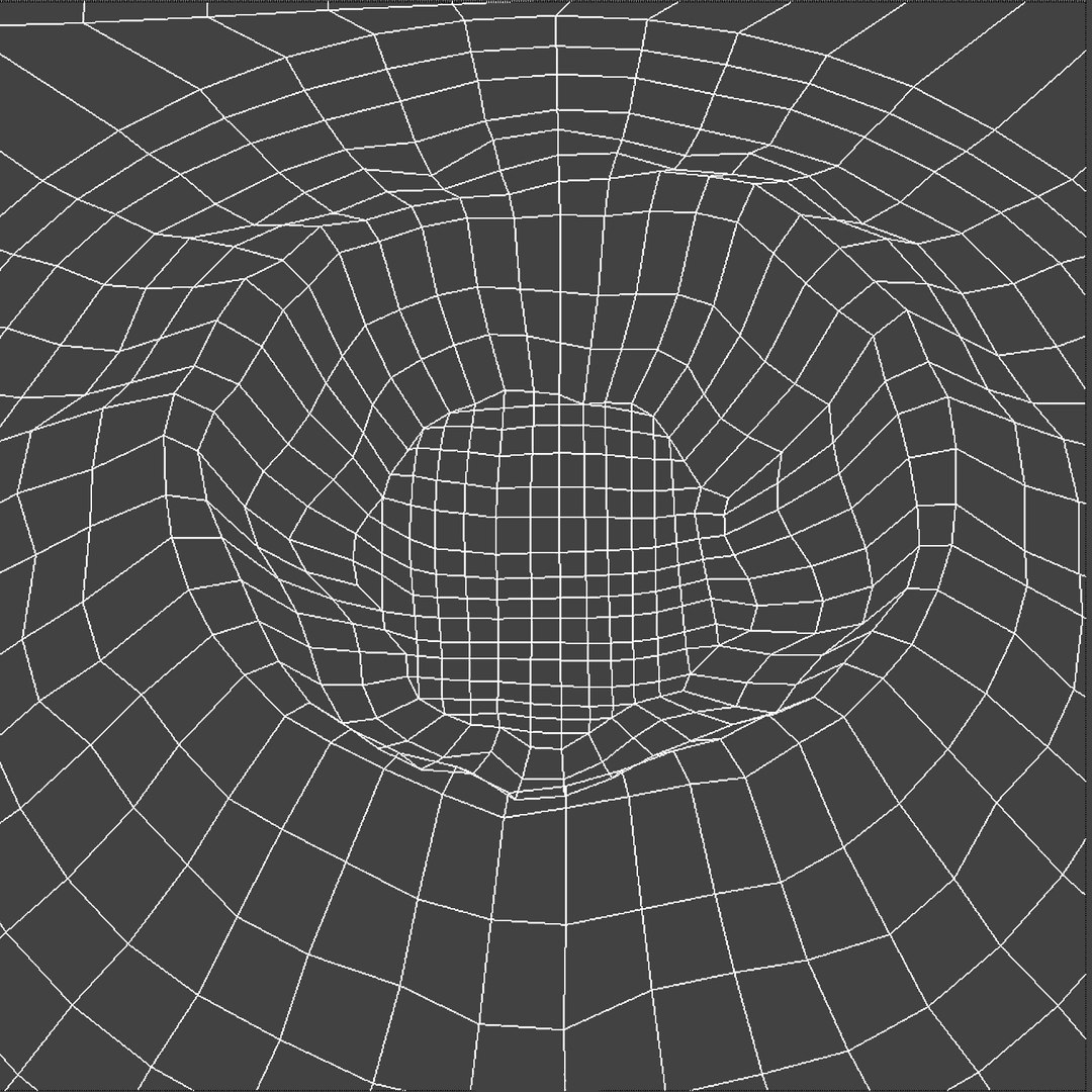 3d Impact Crater Model