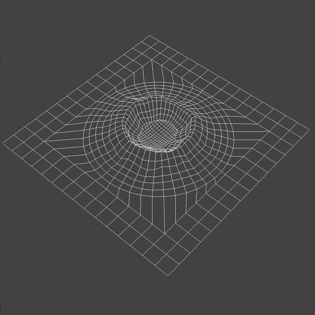 3d Impact Crater Model