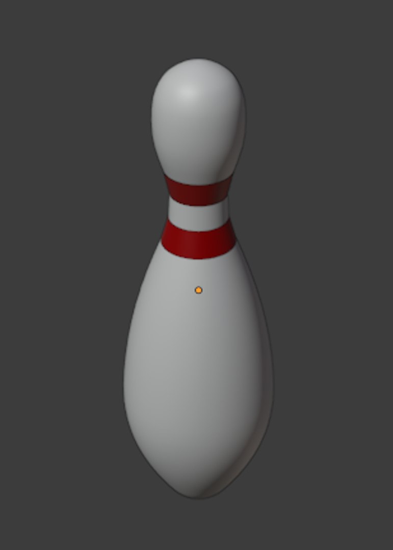 3D Simple Bowling Pin - TurboSquid 1618945