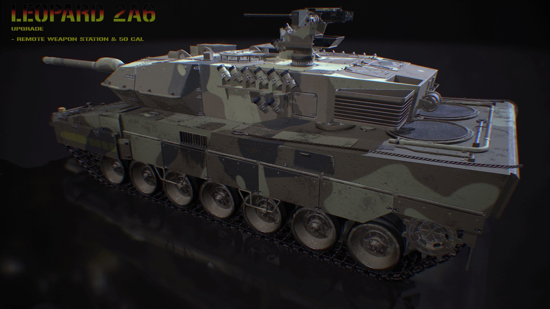 Leopard 2a6 3D - TurboSquid 1384554