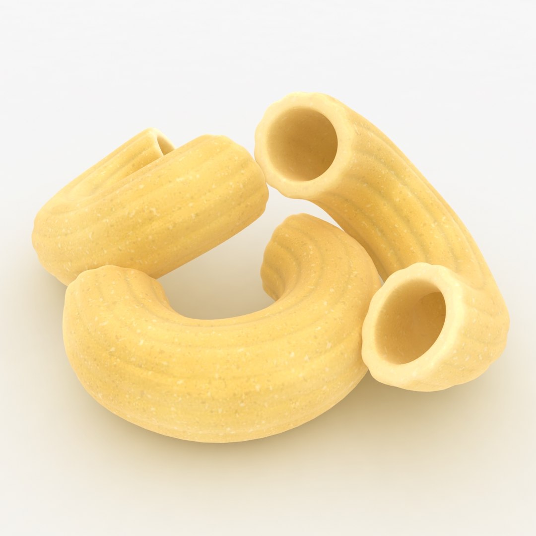 Realistic Dry Pasta Set 3D Model - TurboSquid 1212091